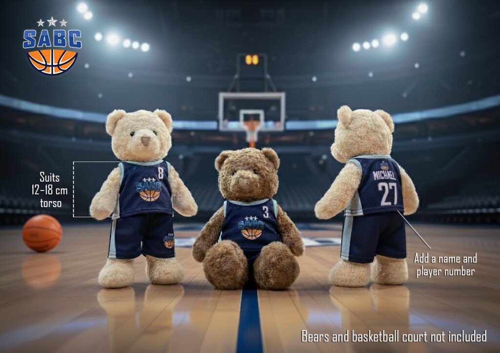 Teddy bear uniforms – SABC – Basketball club in Kew East – St Anne's ...